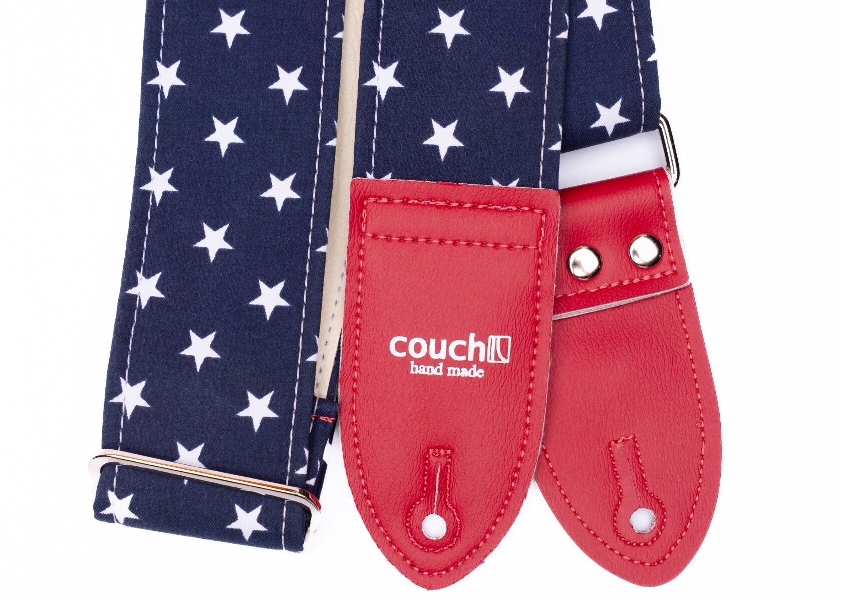 Abstract Flag Guitar Strap - The Red White and Blue - Limited Edition