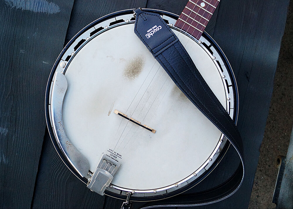 The None More Black Banjo Strap