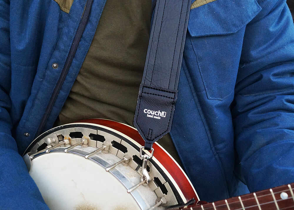 The None More Black Banjo Strap