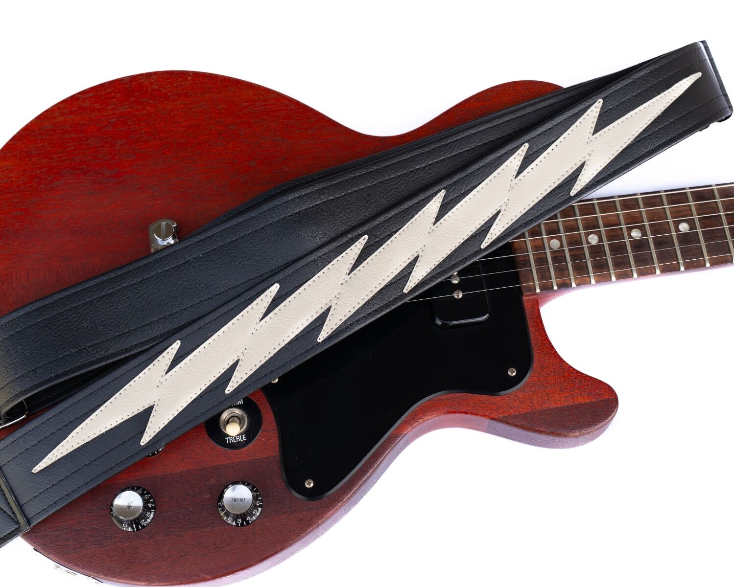 Custom MEGA BOLT Guitar Strap- Lightning Bolt Perfection