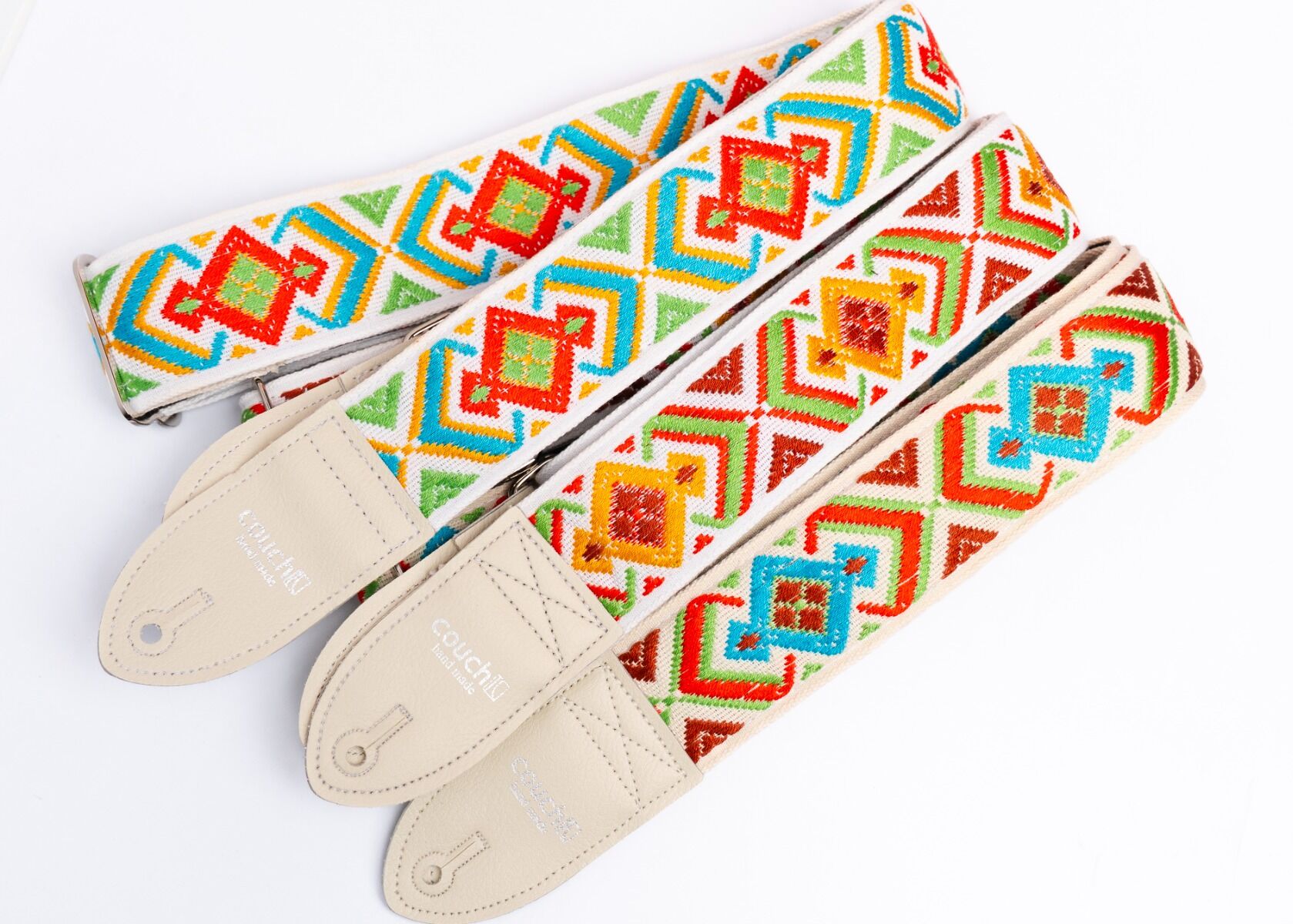 Painted Desert Psychedelic Vintage Woven Guitar Strap