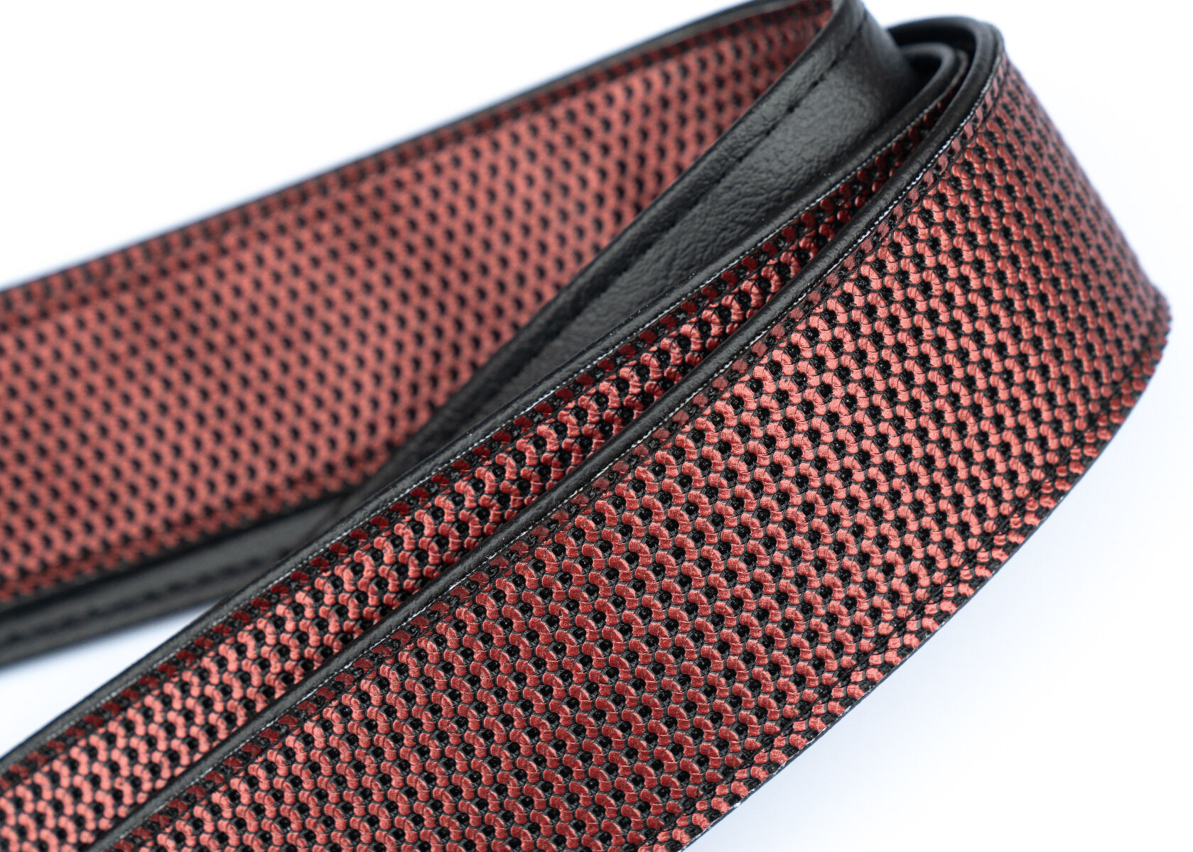 Plymouth Barracuda Dark Red Guitar Strap