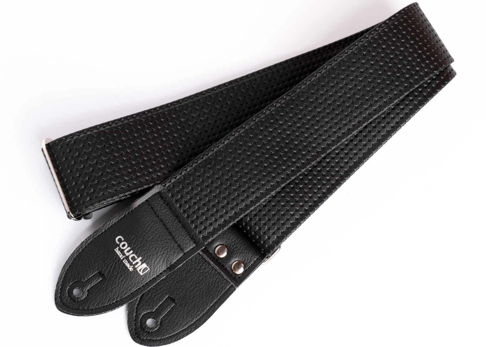 Black Volkwswagen Bus Guitar Strap