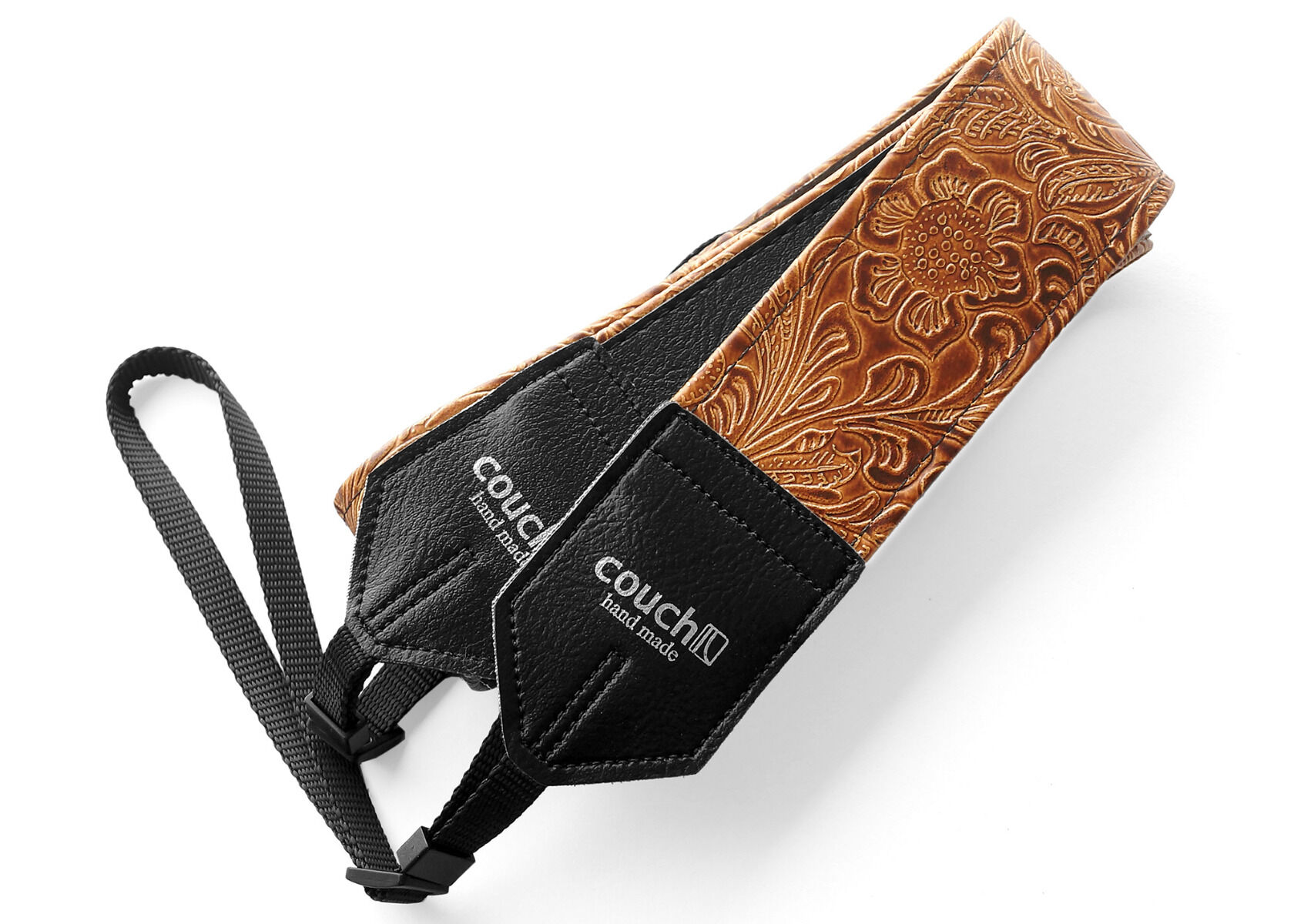 The Light Brown Western Camera Strap