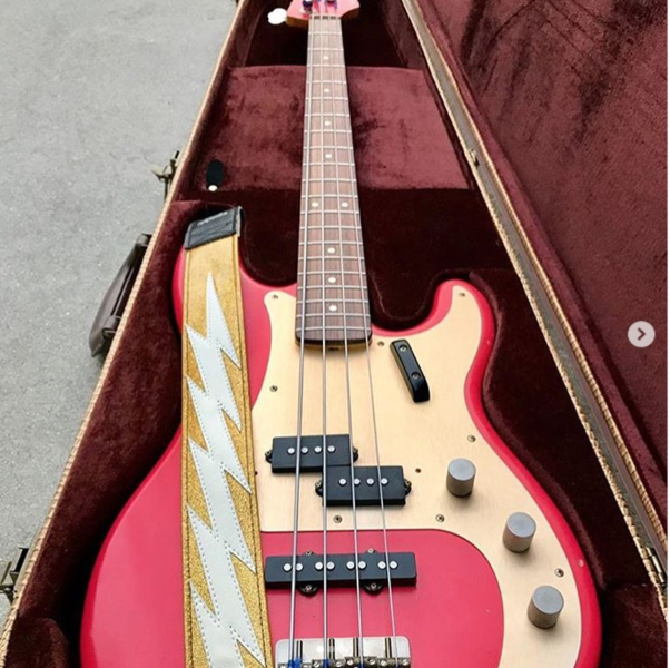 Custom MEGA BOLT Guitar Strap- Lightning Bolt Perfection